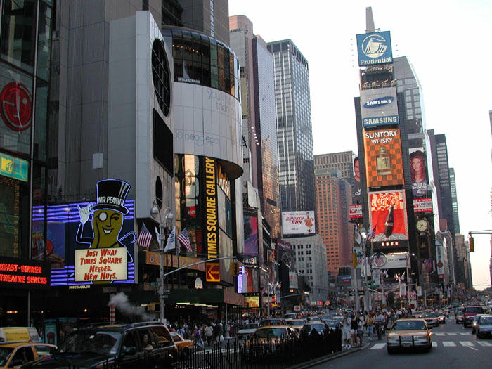 Photography By Fenichel Times Square 2000 Looking North 